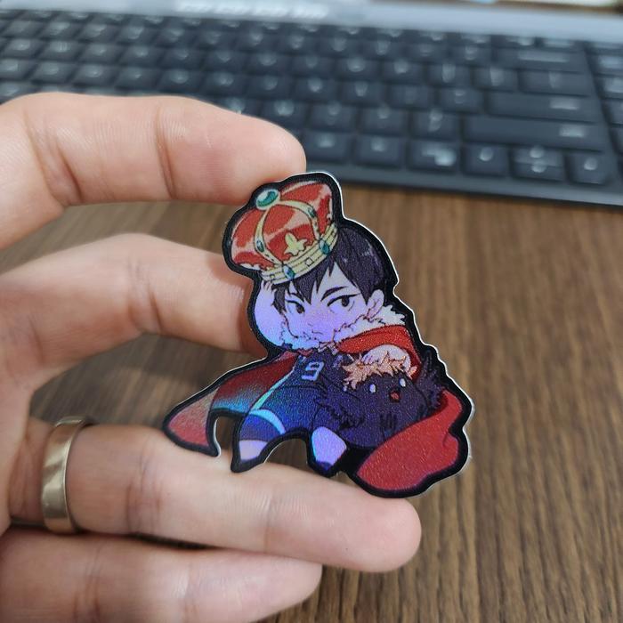 Jual Sticker Hologram Anime - PSH1589 - Haikyuu - Kageyama - Jakarta ...