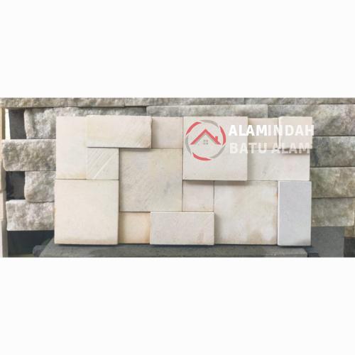 Jual batu alam mozaik wall cladding paras jogja 20x40 - Jakarta Timur ...