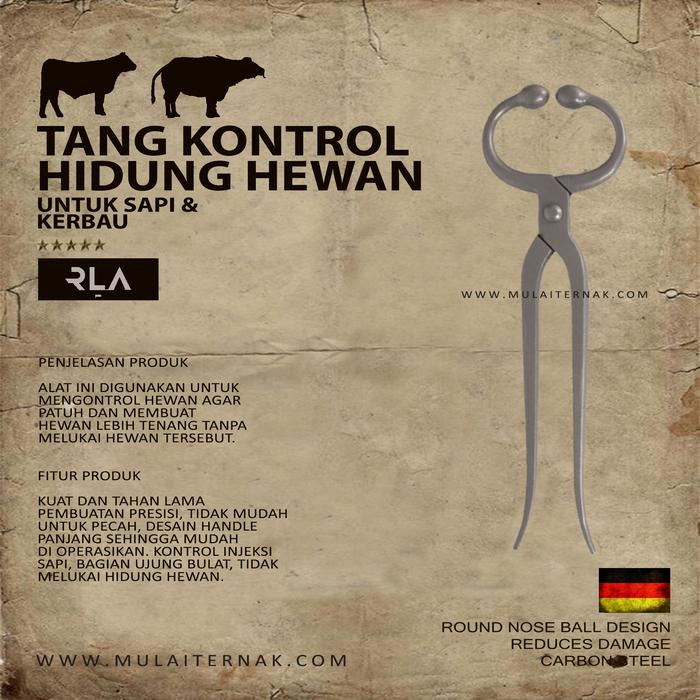Jual Tang Penjepit Hidung Sapi - Alat Handling Kerbau - Kuda - Nose ...