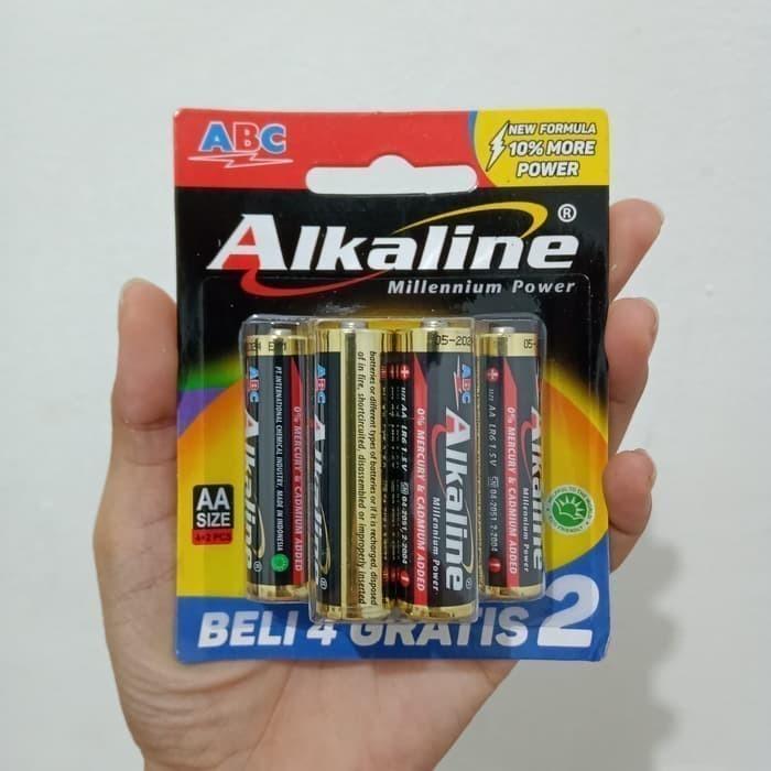 Jual 6pcs Baterai ABC Super Power AA R6 ABC Batere Super Power ABC ...