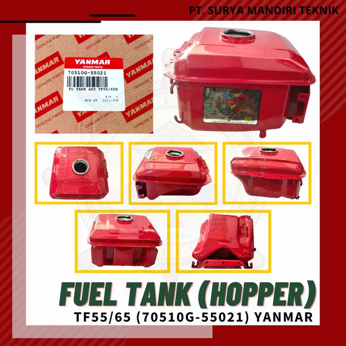 Jual FUEL TANK (HOPPER) TF55/65 70510G-55021 YANMAR ASLI GENUINE - Kota ...