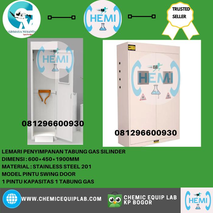 Jual LEMARI PENYIMPANAN TABUNG SILINDER GAS SAFETY 1 TABUNG GAS SS 201 ...
