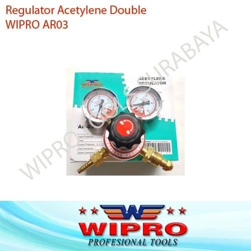 Jual WIPRO REGULATOR ACETYLENE AR03 ACET DOUBLE / REGULATOR LAS WIPRO AR 03 - Kota Surabaya ...