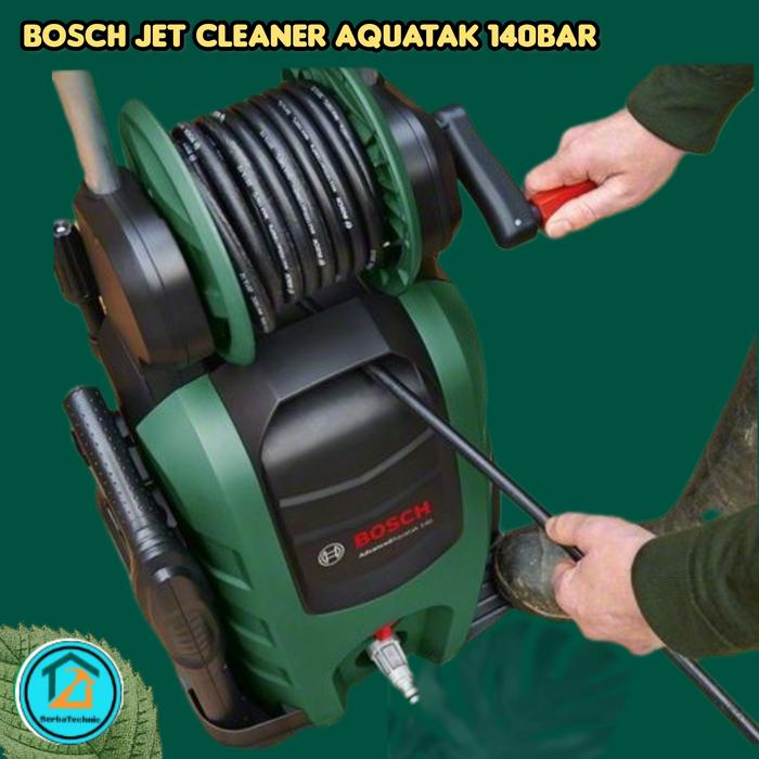 Jual BOSCH-Jet Cleaner Aquatak 140 Bar Mesin cuci mobil motor 2100 Watt ...
