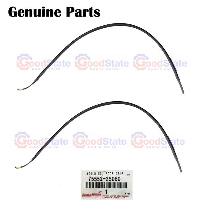 Jual Moulding Roof Karet Atap ORI 75551 75552-35060 Hilux Dual Cab 01 ...