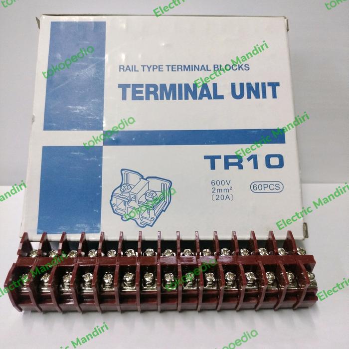 Jual TERMINAL BLOCK BLOK MODEL KASUGA 10A TR10 / TR-10 - Jakarta Pusat ...