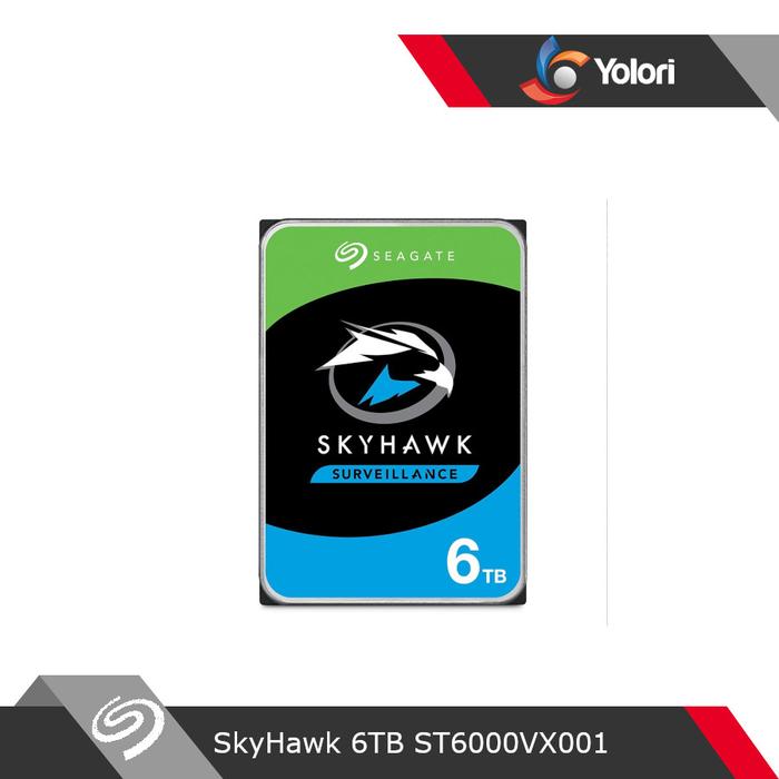 Promo Seagate SkyHawk 6TB ST6000VX001 5400RPM 256MB Cache Surveillance ...