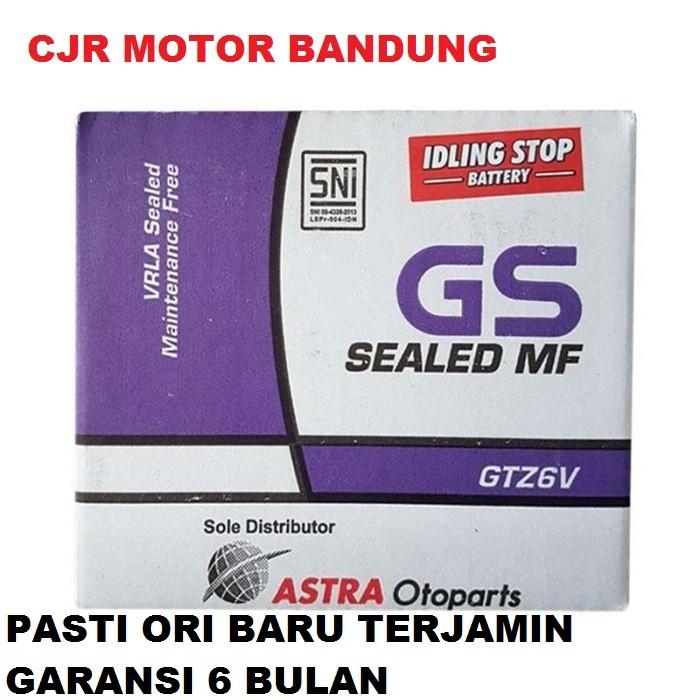 Jual GS ASTRA ORI GTZ6V 5Ah Aki Kering motor Honda PCX ADV NEW NMAX ...