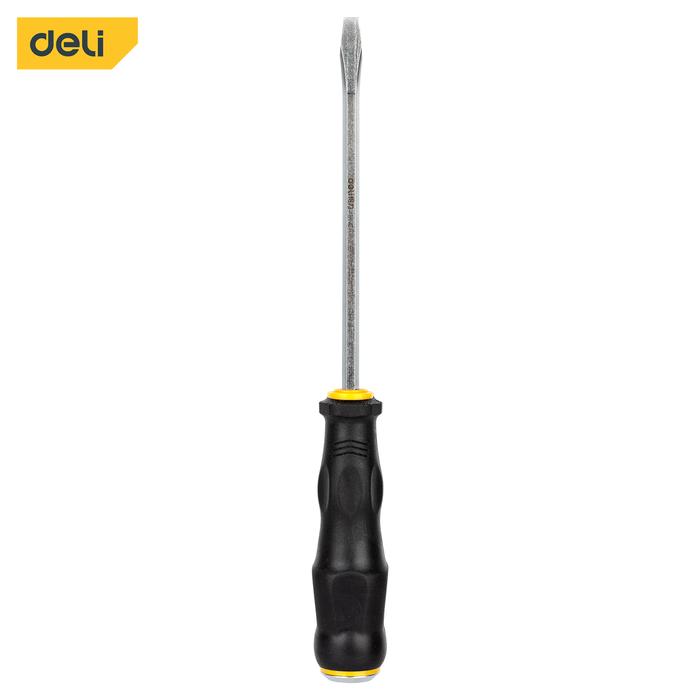 Promo Deli Obeng Ketok Ujung Minus / Punch Slotted Screwdriver ...
