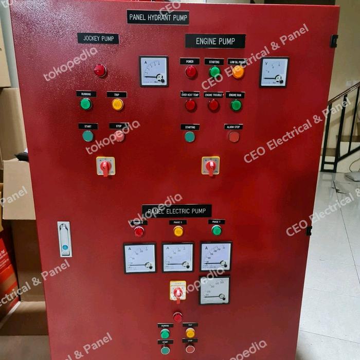 Jual PANEL HYDRANT PUMP/JOCKEY PUMP+ENGINE PUMP+PANEL ELCTRIC PUMP ...
