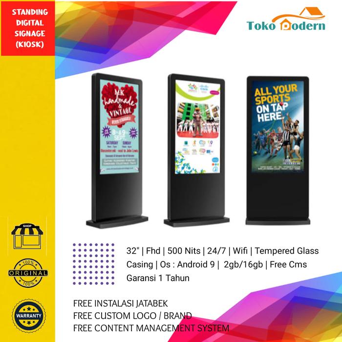 Jual Standing Kiosk 32 inch - Jakarta Pusat - TokoModern.JKT | Tokopedia