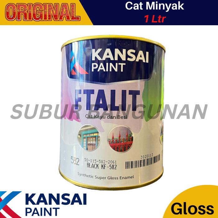 Jual Cat Ftalit Kansai Paint (1 Kg) - Cat Minyak Untuk Kayu dan Besi ...
