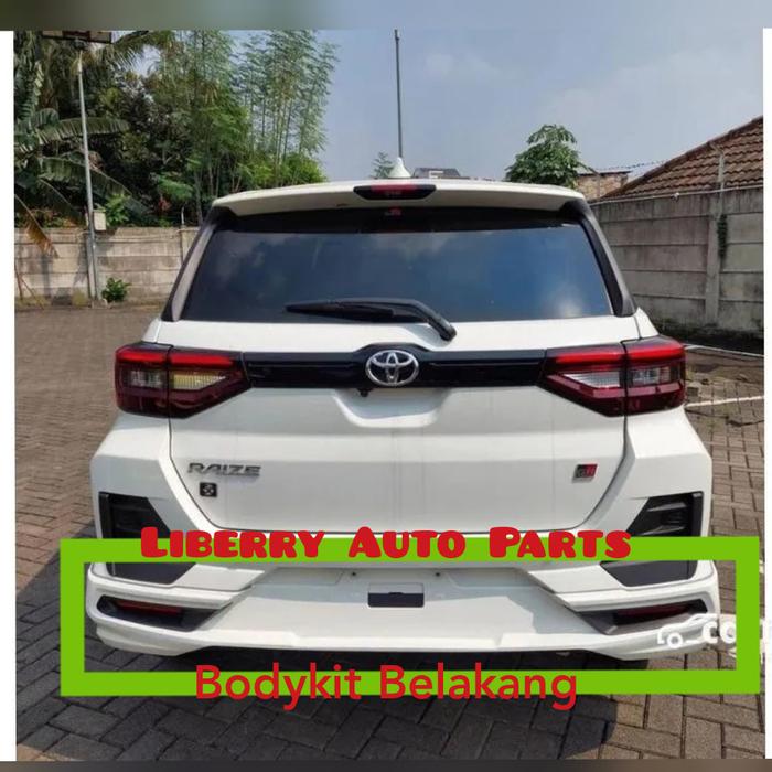 Jual BODYKIT Body Kit BEMPER Bumper BELAKANG Raize GR Sport ORIGINAL ...