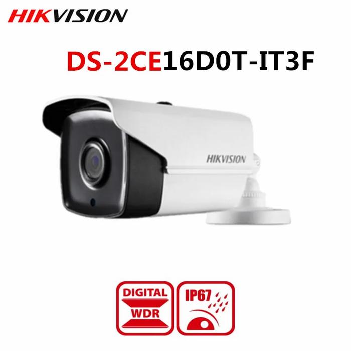 Jual CCTV HIKVISION 2MP FULL HD 1080P 40 METER INFRA RED DS-2CE17DOT ...