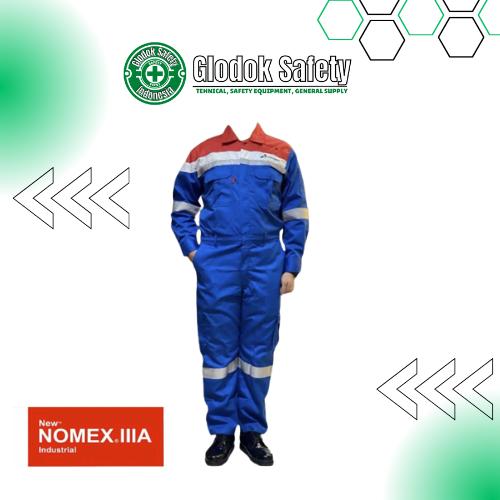 Jual Wearpack Pertamina Nomex lllA / Coverall Nomex Pertamina Original ...