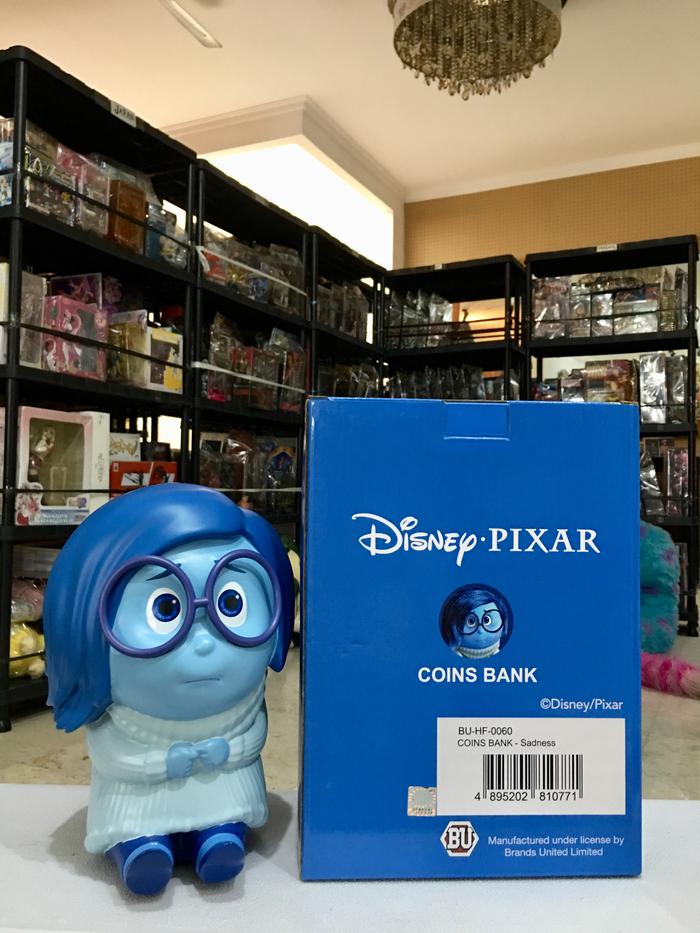 Jual INSIDE OUT ORIGINAL PRODUCT OF DISNEY PIXAR!! SADNESS COIN BANK ...