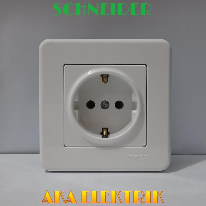 Jual Saklar / Stop Kontak Schneider Leona Putih - Outbow Dus - Jakarta ...