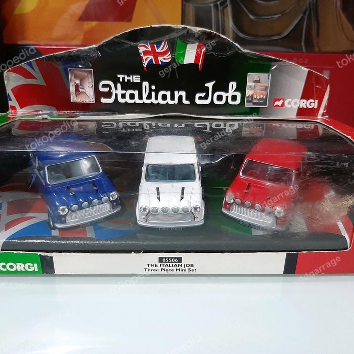 Jual diecast skala 43 miniatur mobil mini film the italian job by corgi ...