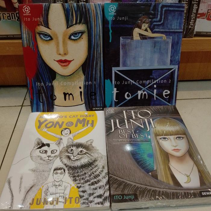 Jual Seri Komik Ito Junji : Tomie 1 Tomie 2 Best Of Best Junji Ito's ...
