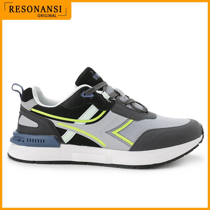 Jual SEPATU PRIA TERBARU DIADORA ORIGINAL SNEAKERS GIOVANNI ABU-HITAM ...