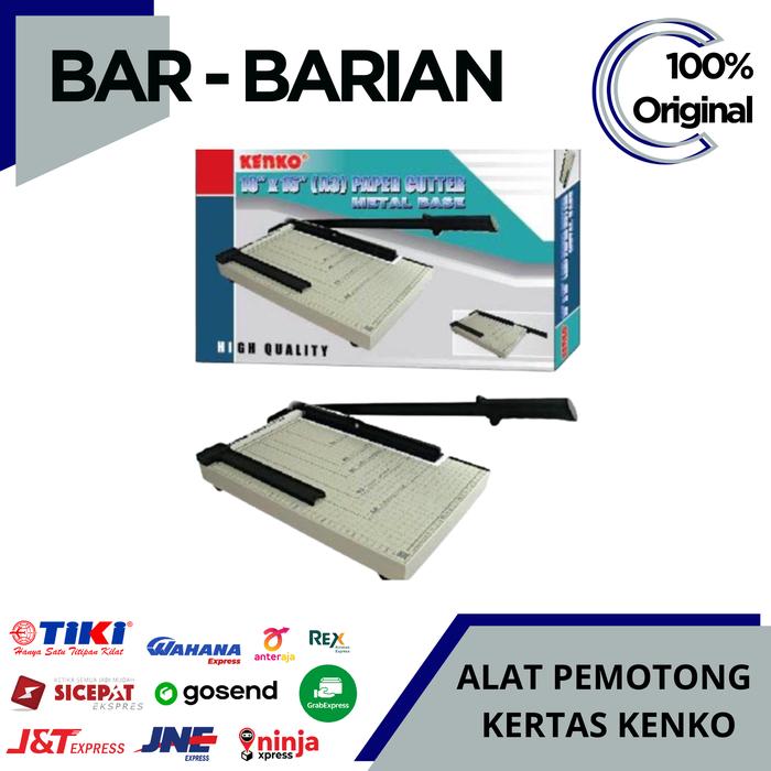 Jual Alat Pemotong Kertas Kenko Folio / Paper Cutter Kenko Folio ...