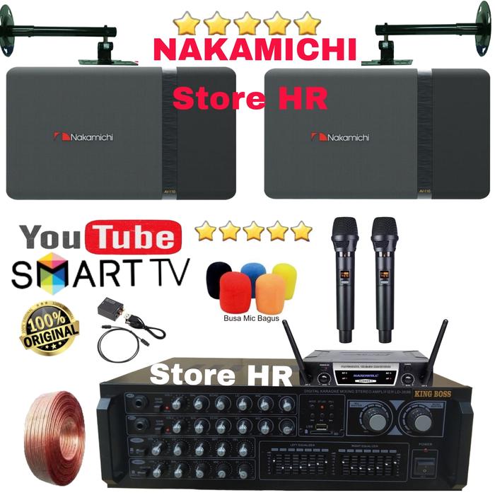 Jual PAKET SOUND SYSTEM KARAOKE SPEAKER NAKAMICHI PROFESIONAL ORIGINAL - Jakarta Barat - Store ...