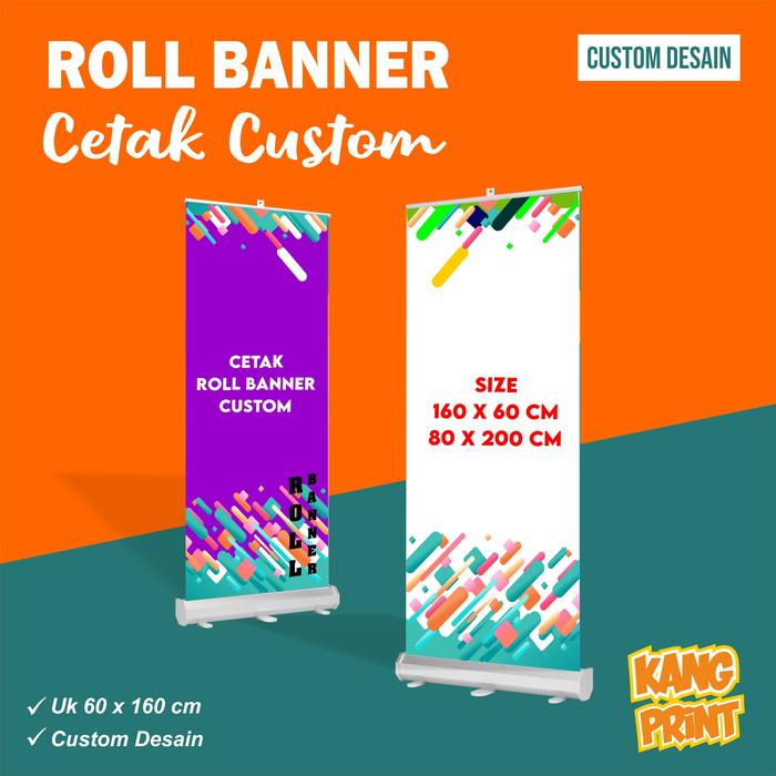 Jual Roll Up Banner Standing Banner Murah - CETAKNYA SAJA, FLEXY - Kota Bekasi - Hiprint.idn ...