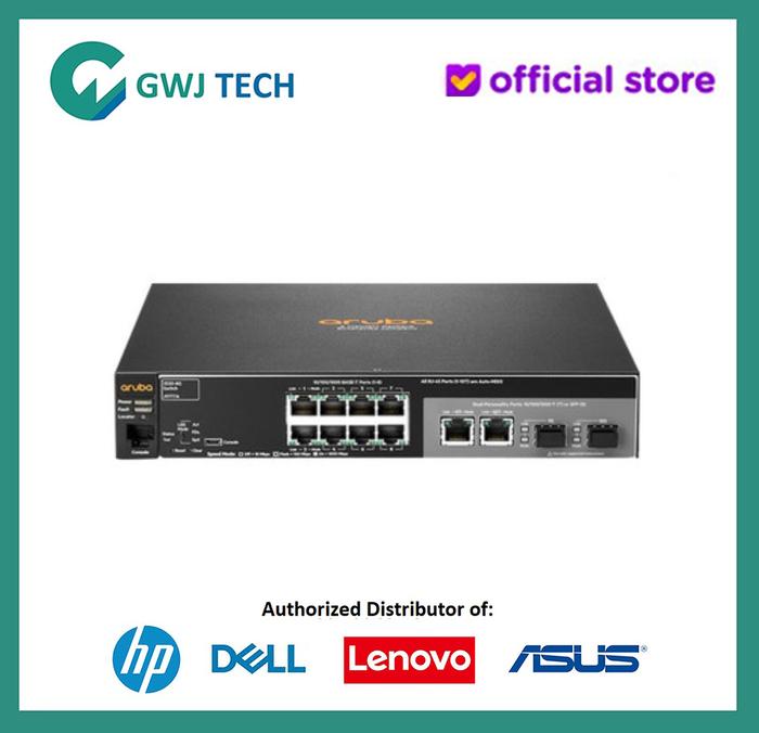 Jual HPE Aruba 2530 (J9777A) 8 Port Gigabit + 2 UTP / SFP Managed Switch - Jakarta Pusat - GWJ ...