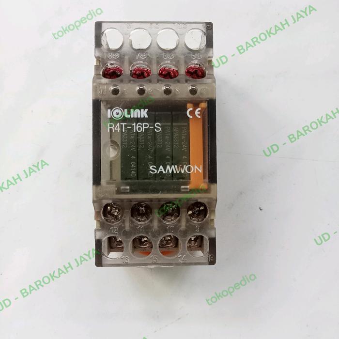 Jual IOLINK SAMWON R4T-16P-S RELAY DC 24V 5A - Kota Surabaya - UD ...