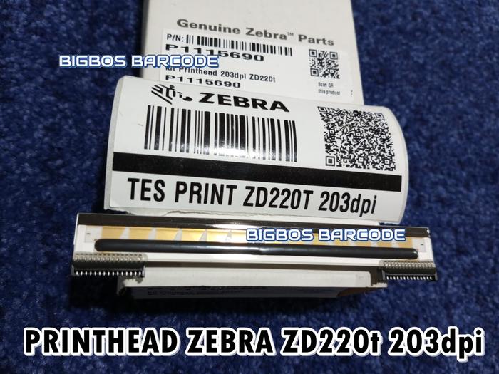 Jual NEW GRESS PRINTHEAD ZEBRA ZD230 - ZD888 - ZD220 ORI FREE ONGKOS ...