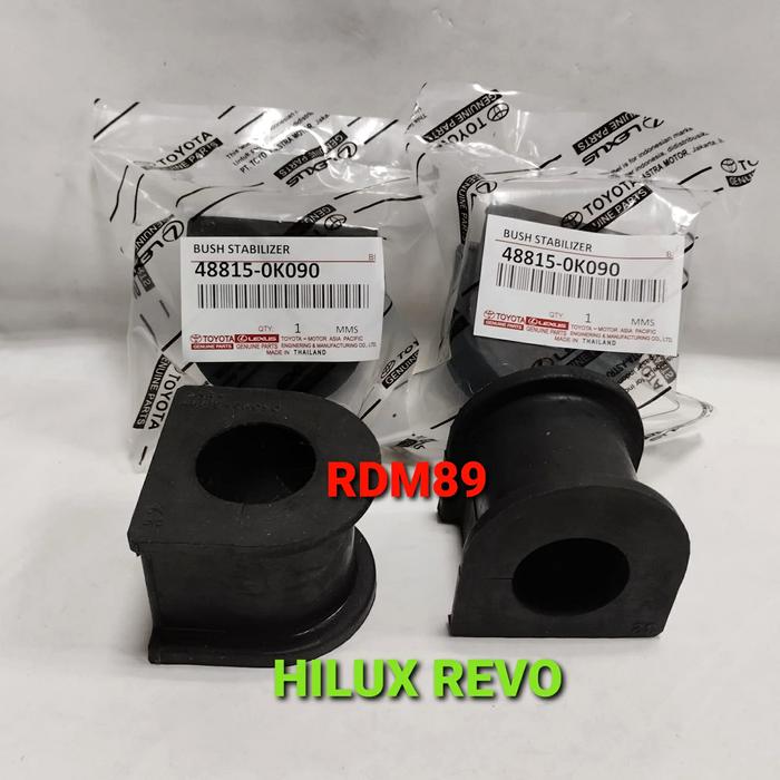 Jual KARET STABILIZER DEPAN HILUX REVO FORTUNER VRZ 48815-0k090 ...