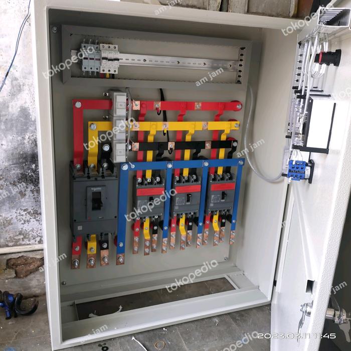 Jual Panel distribusi 3phase MCCB 3p 400a Schneider _ MCCB 3p 250a ...