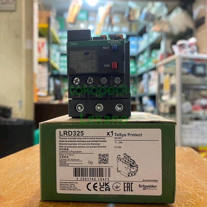 Jual LRD325 Thermal Overload Relay LRD325 Schneider Original - Jakarta ...