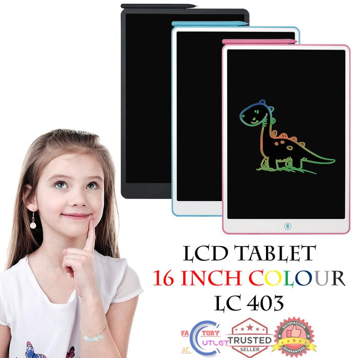Jual Lcd 16 Inch Drawing And Writing Tablet Papan Menggambar Tulis Anak ...