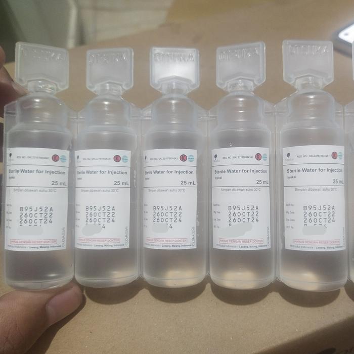 Jual Otsu WI Air Steril Water for injection Aqua For Pro injeksi otsuka ...