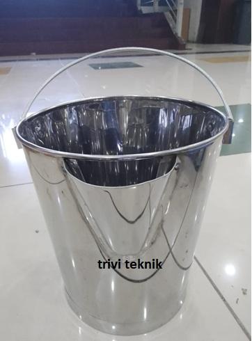 Jual stainless steel bucket,ember timba sus stenlis minyak bbm spbu ...