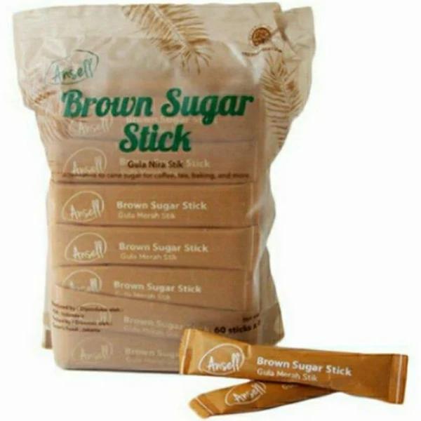 Jual ANSELL Brown Sugar Stick/Gula Merah Halus Stik @60 Sachet ...