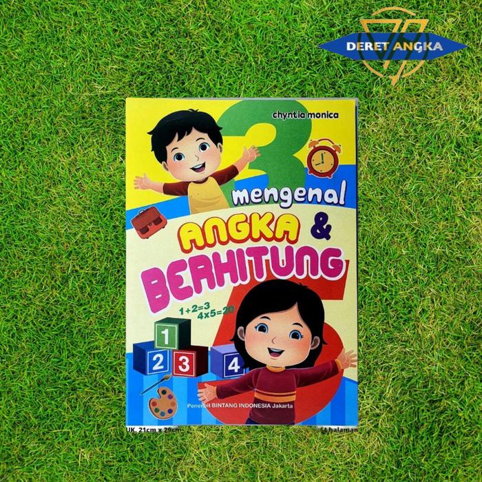 Jual Buku Mengenal angka dan berhitung untuk Tk paud ukuran besar ...