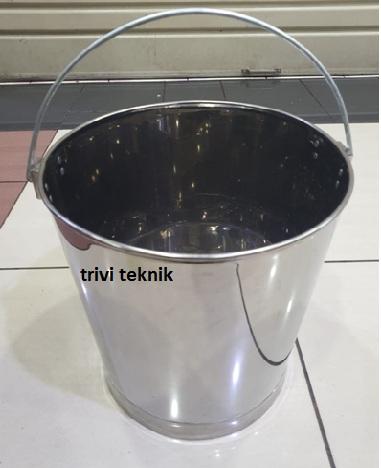Jual timba ember stainless steel, bucket sus stenlis minyak bbm spbu ...