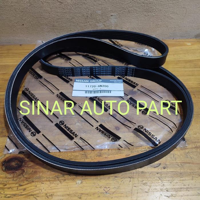 Jual FAN BELT V BELT TALI KIPAS NISSAN XTRAIL T30 SERENA C24 6PK 2247 - Jakarta Barat - SINAR ...