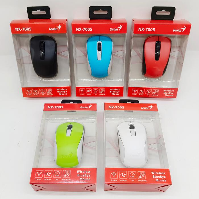 Jual GENIUS NX-7000/NX7005 Wireless Optical Mouse ORIGINAL & GARANSI ...