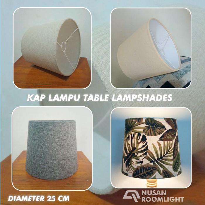 Jual Kap Lampu meja Table Lampshade Tidur Meja Hias Kamar D25CM - Kab. Sumedang - NUSAN ...