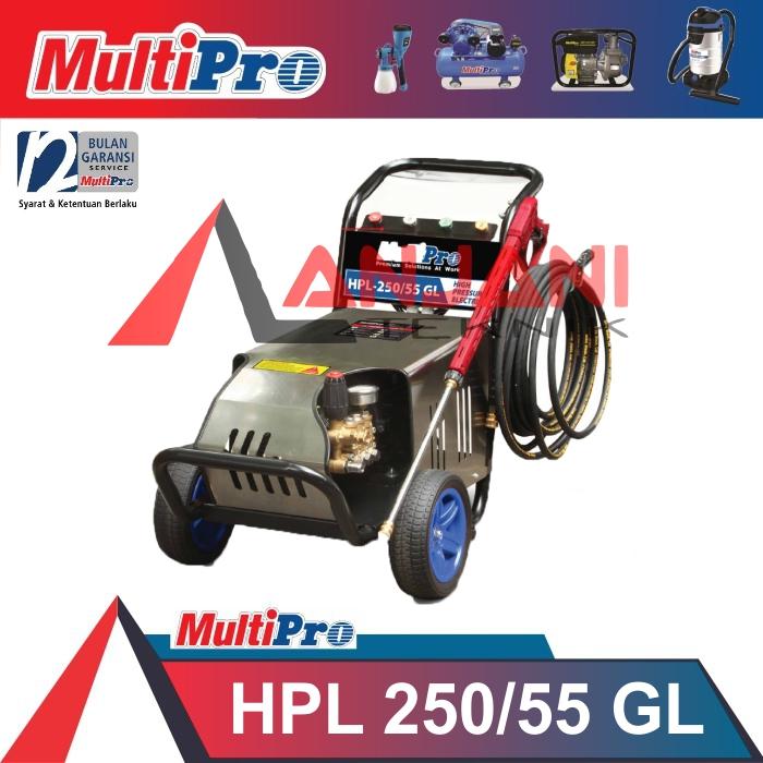 Jual MULTIPRO HIGH PRESSURE ELEKTRIK HPL 250/55 MESIN JET CLEANER CUCI ...