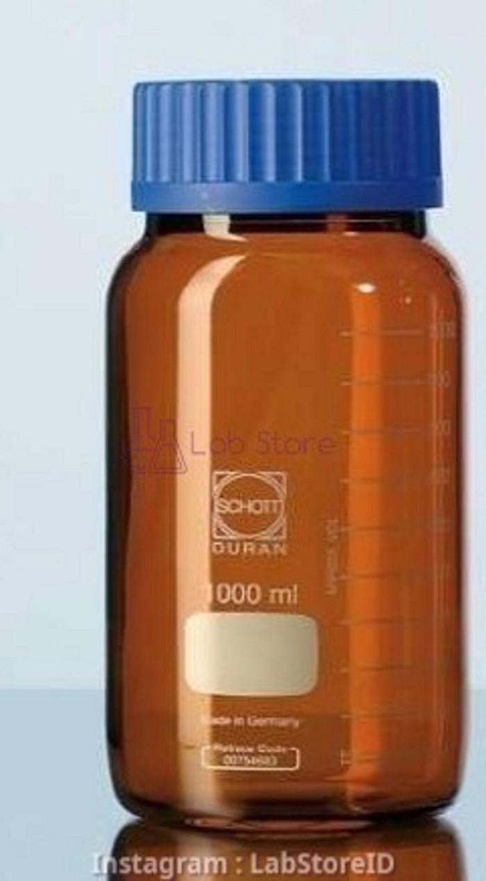 Jual Laboratory Bottle Wide Mouth 20000 Ml Amber Botol Lab Botol Kaca ...