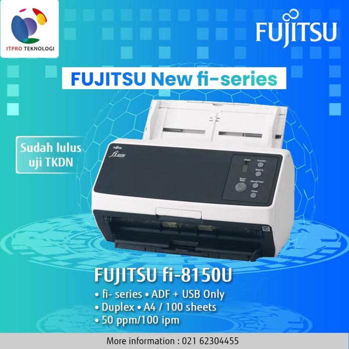 Jual Scanner Fujitsu Fi-8150U / Fi8150U / fi 8150U - Jakarta Pusat - ITPRO Teknologi | Tokopedia