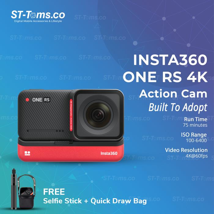 Promo Insta360 ONE RS 4K Edition Action Cam Cicil 0% 3x - Jakarta Utara ...