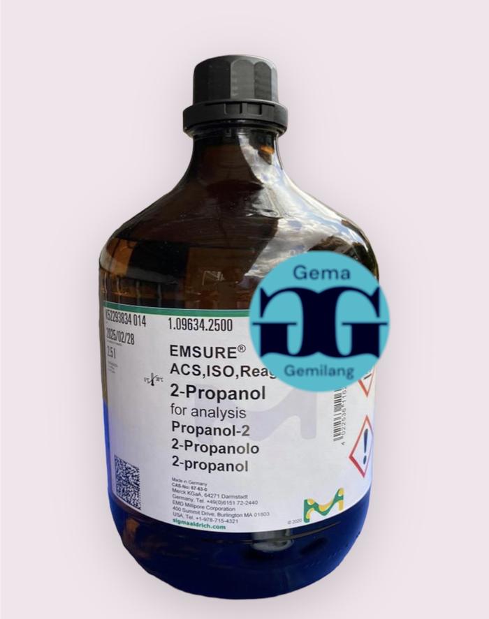 Jual 2-propanol / isopropyl alcohol / isopropanol MERCK 109634 500 ml ...