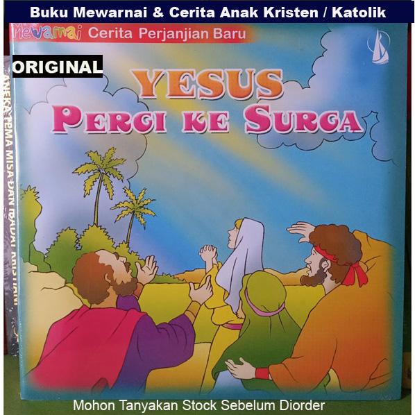 Jual Buku Aktivitas MEWARNAI CERITA PERJANJIAN BARU Anak Kristen ...
