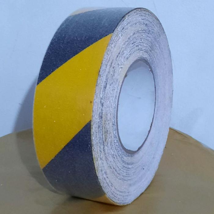 Jual Safety Walk Lakban Tape 2 inch x 18 M-Isolasi Anti Slip Anti Licin ...