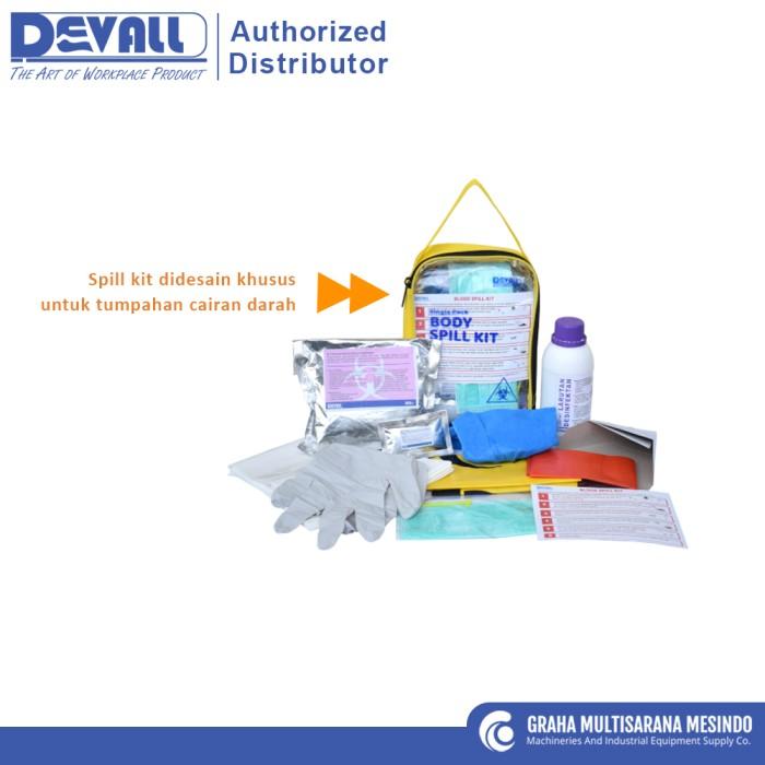 Jual Alat Penyerap Tumpahan Medis Devall Single Pack Blood Body Spill ...
